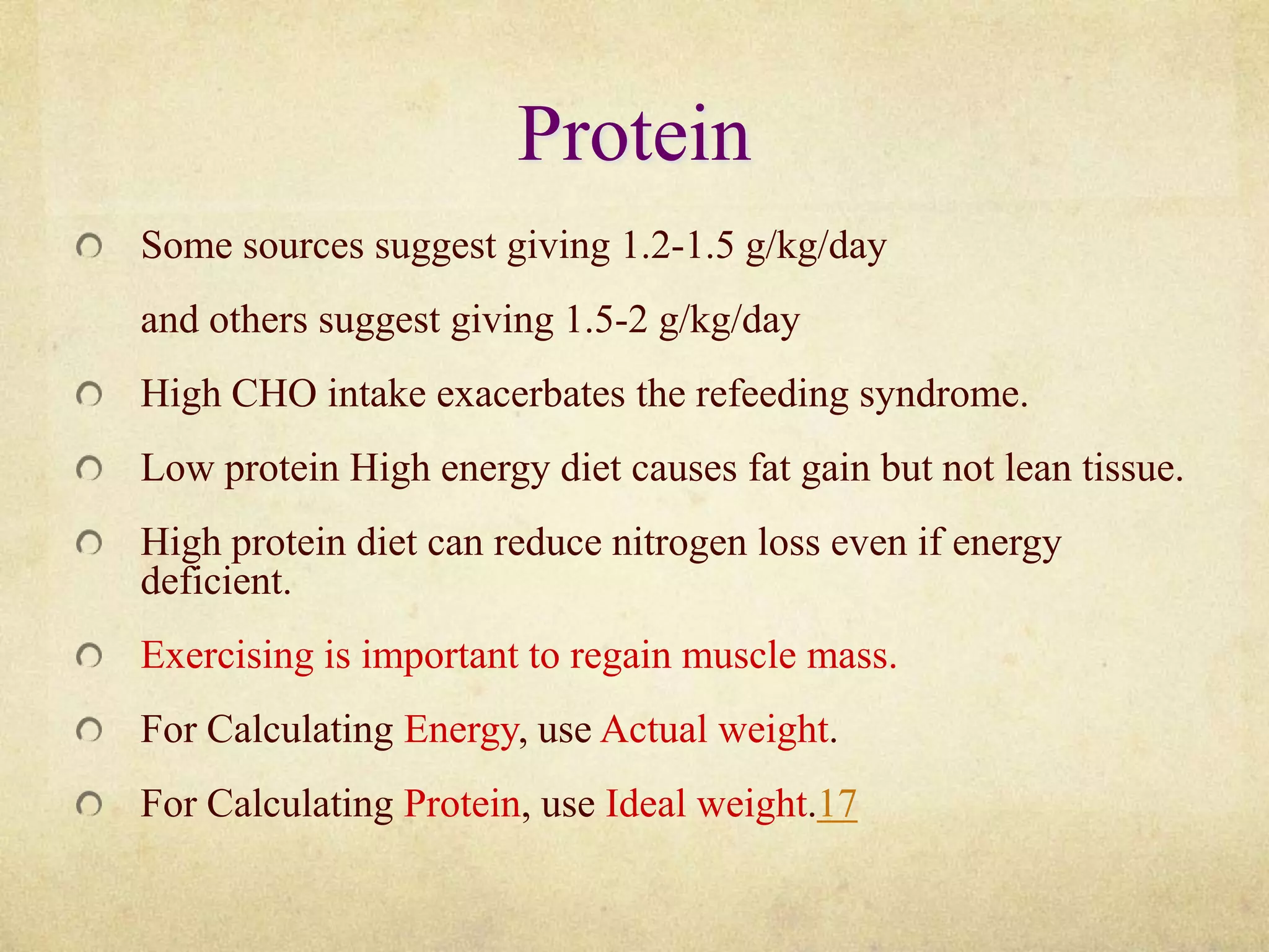 Refeeding syndrome | POTX