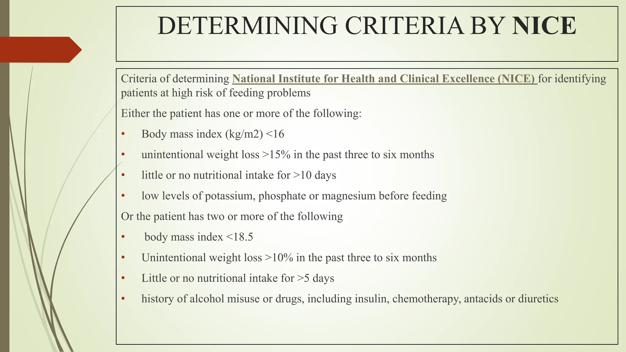 Refeeding Syndrome and it's management by ASPEN | PPTX