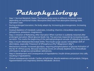 REFEEDING SYNDROME, evaluation,treatment | PPTX