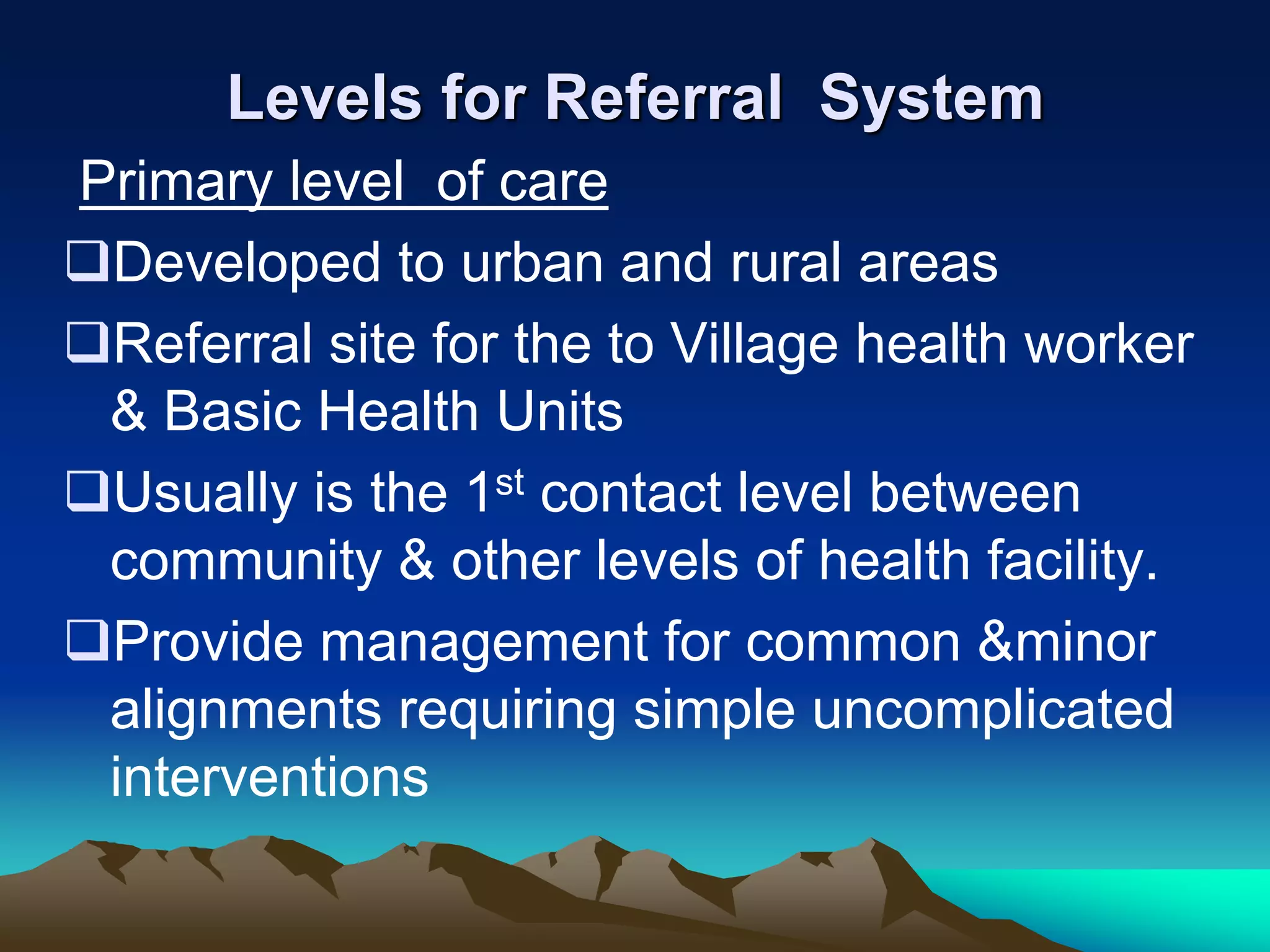 Referal system ppt (presntation lecture) | PPTX