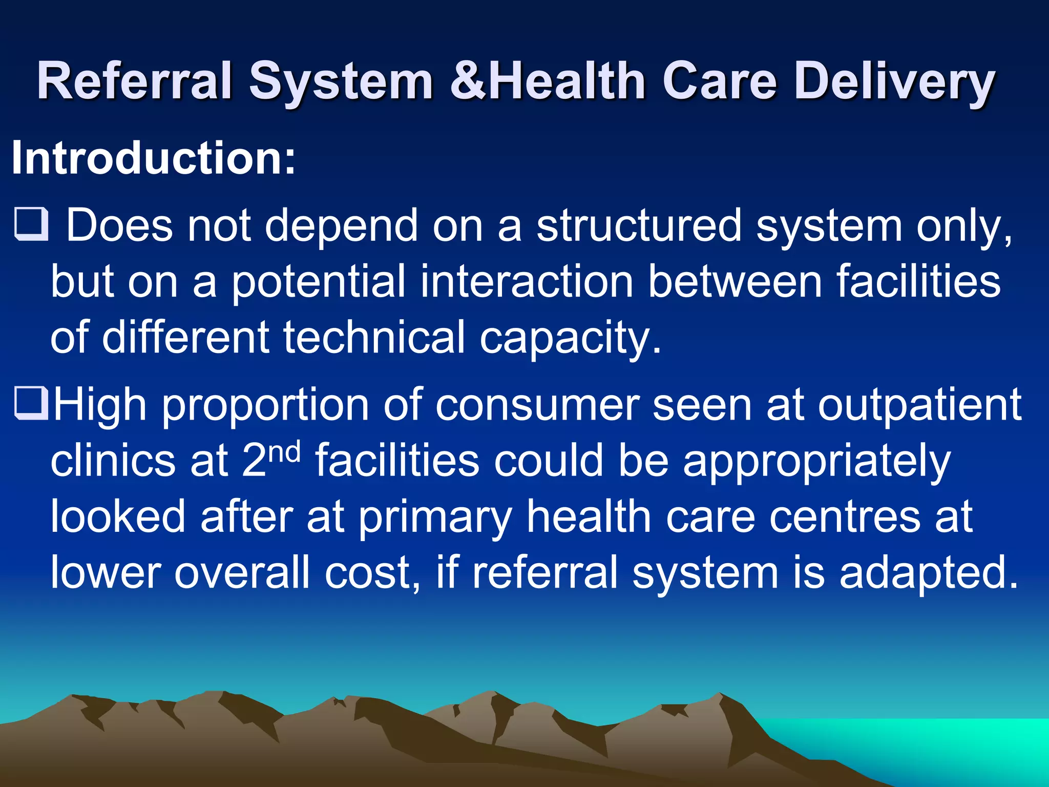 Referal system ppt (presntation lecture) | PPTX