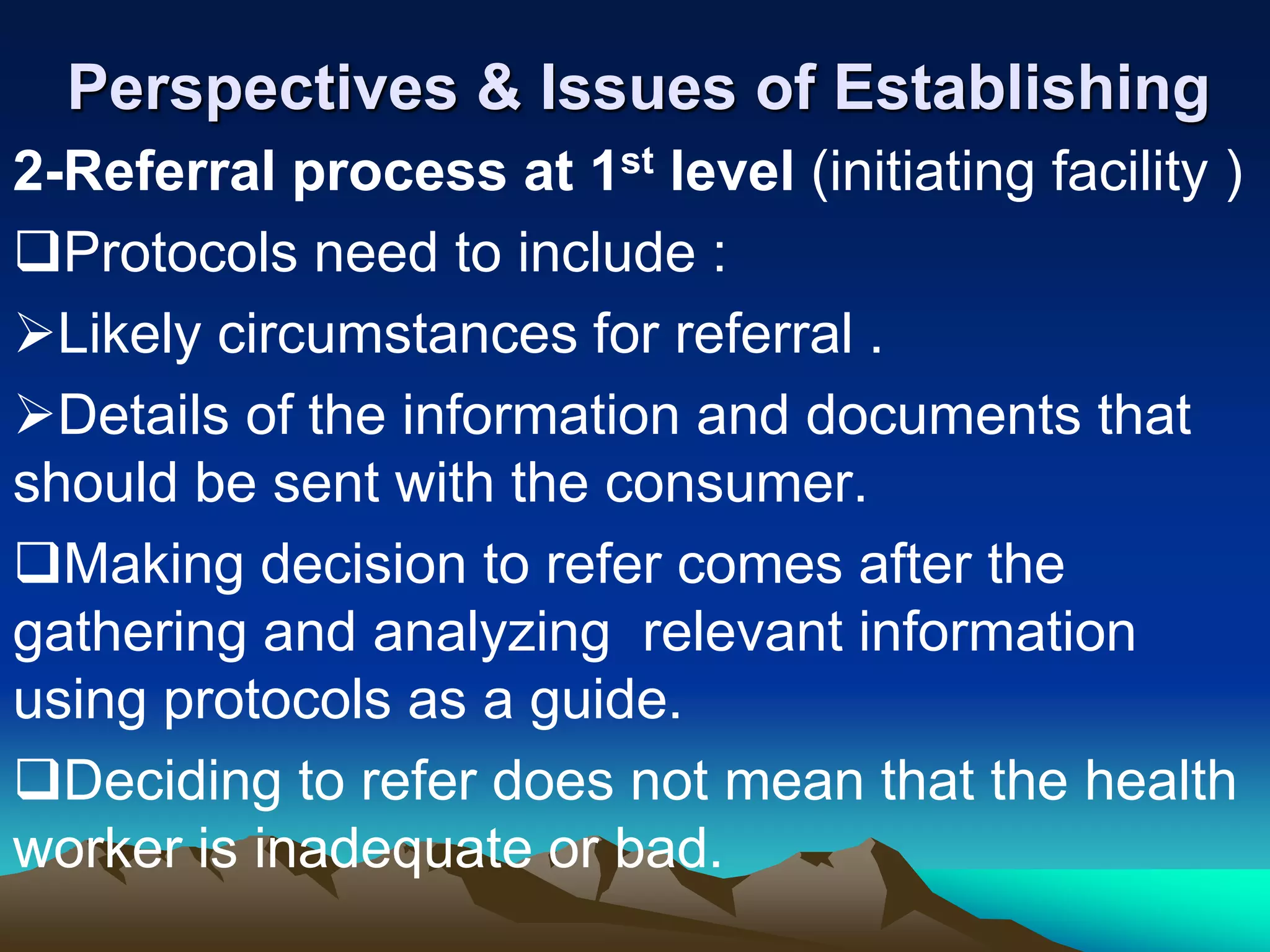 Referal system ppt (presntation lecture) | PPTX