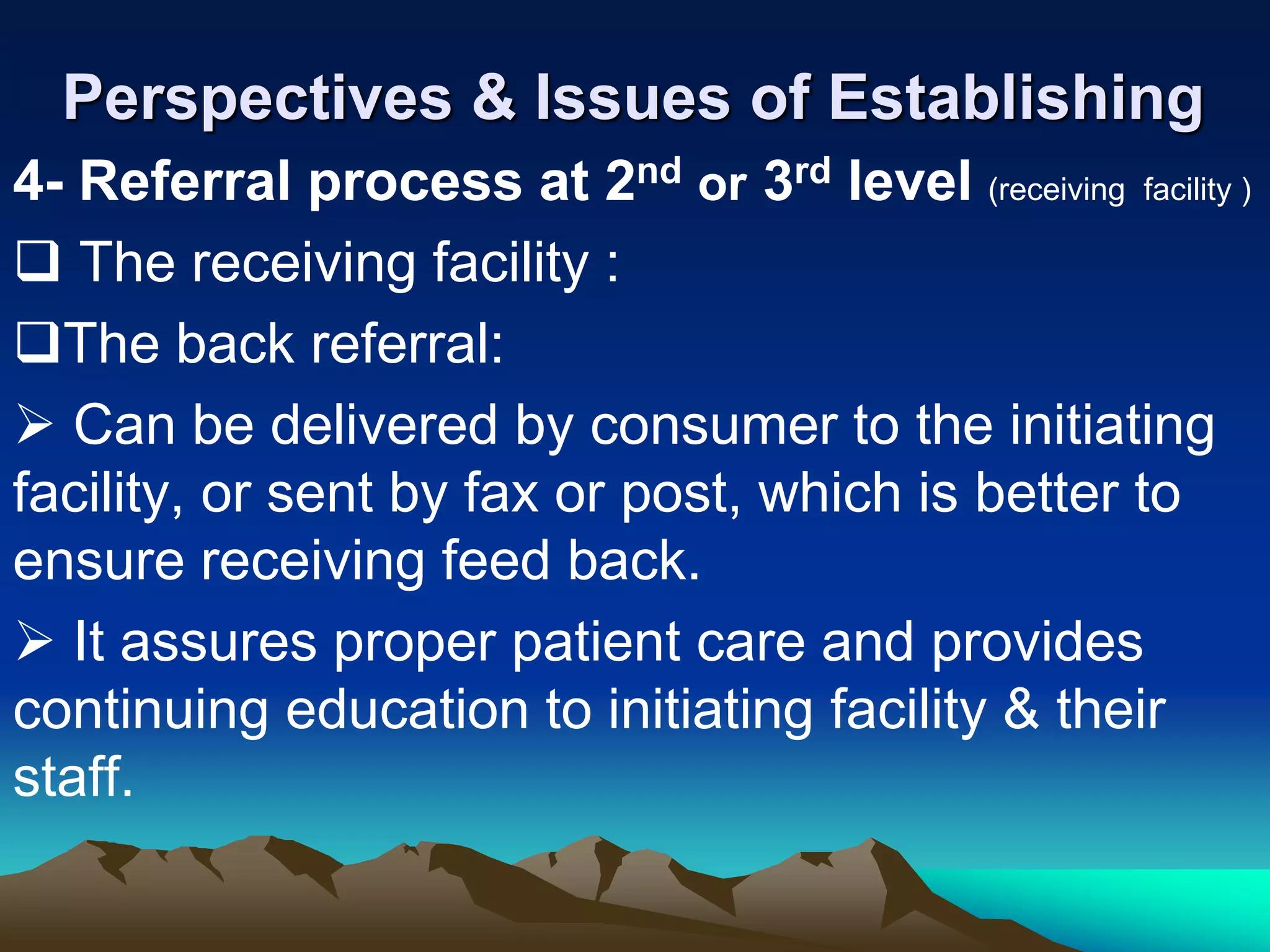 Referal system ppt (presntation lecture) | PPTX