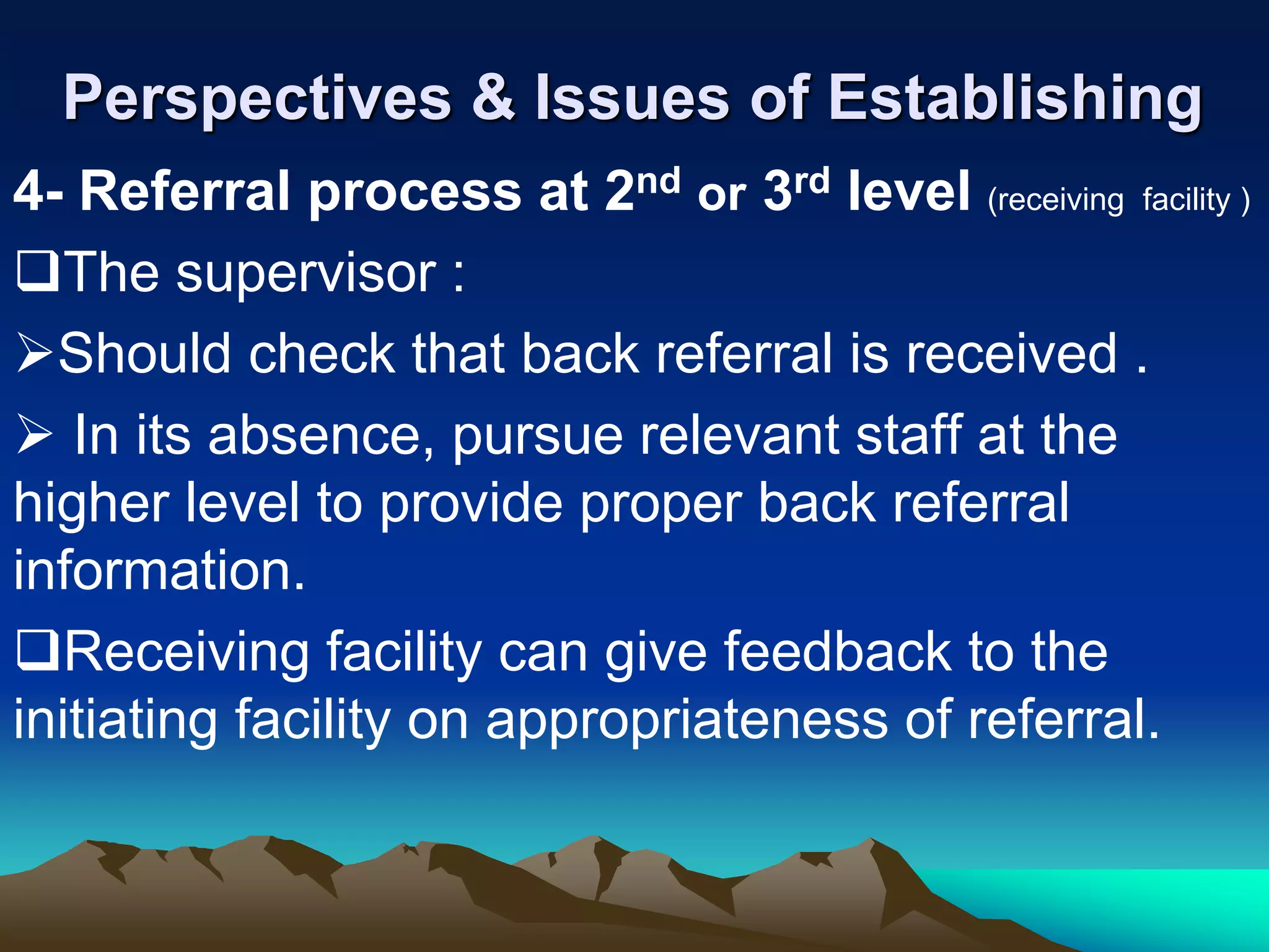 Referal system ppt (presntation lecture) | PPTX