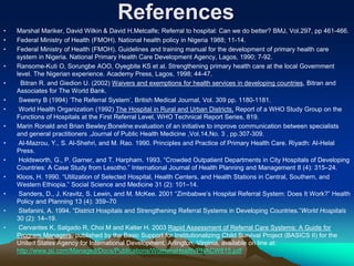 Referal system ppt (presntation lecture) | PPTX