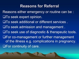 Referal system ppt (presntation lecture) | PPTX