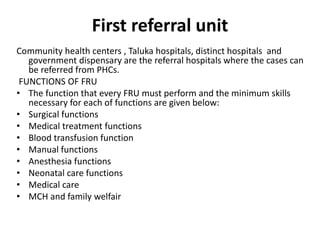 Referal unit and community out research services | PPTX