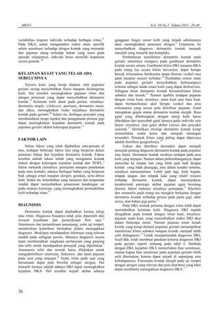 dermatitis kontak, geriatri, DKI, DKA | PDF