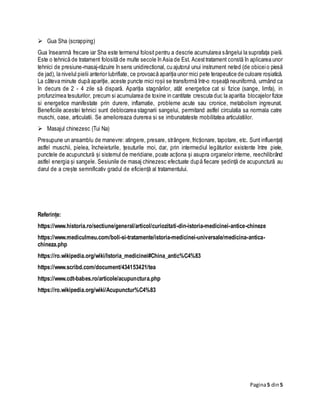 Referat acupunctura. scribd | DOCX