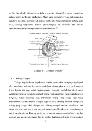 Referat Anatomi Telinga, Fisiologi Pendengaran dan Pemeriksaan Fisik ...