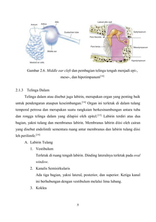Referat Anatomi Telinga, Fisiologi Pendengaran dan Pemeriksaan Fisik ...