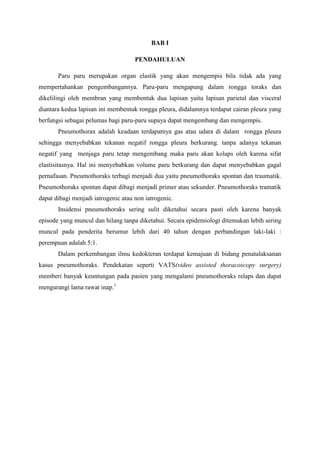 Referat catamenial pneumothorax | PDF