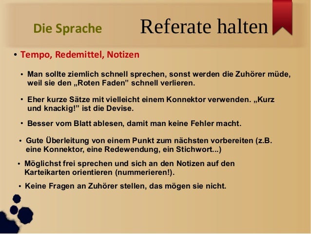 Referate Tipps