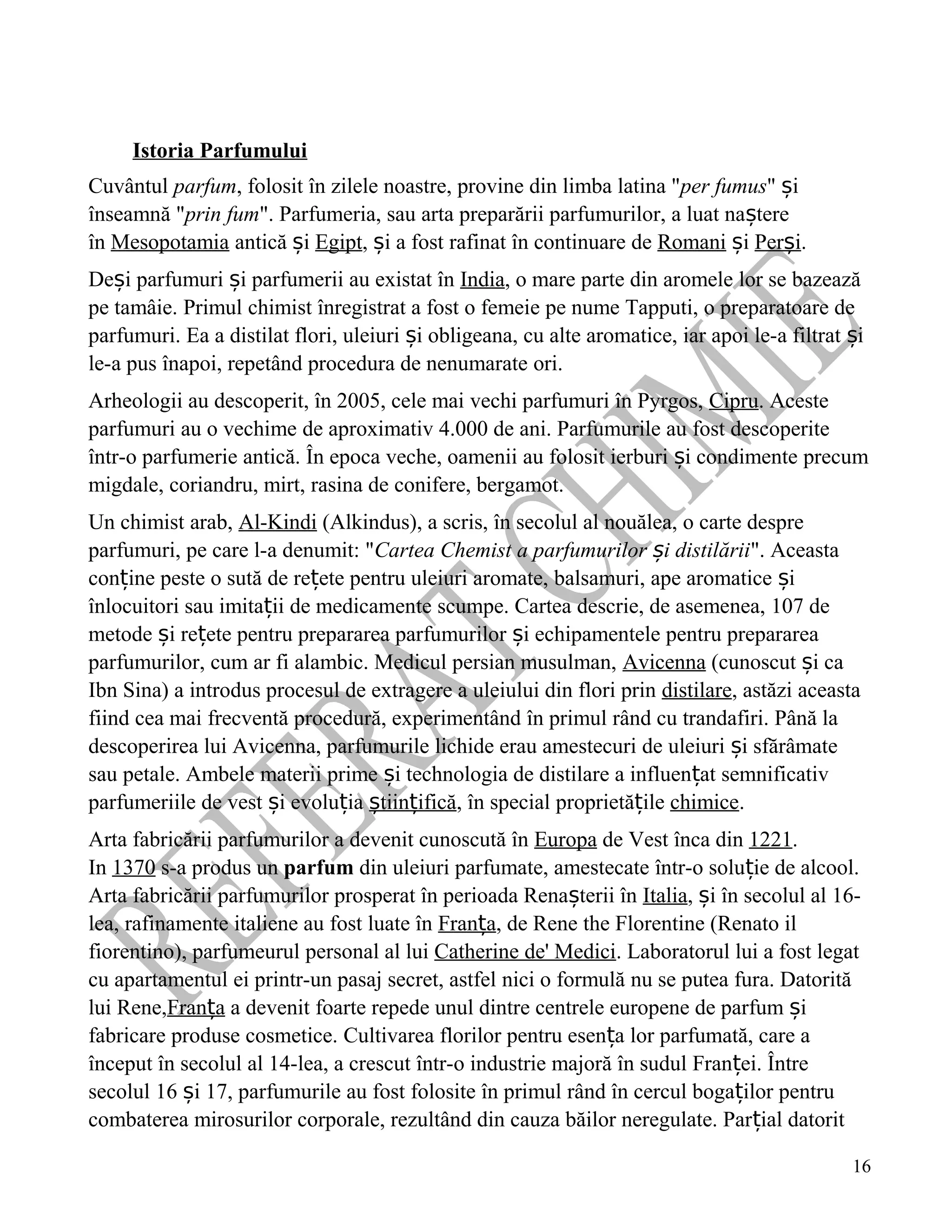Referate chimie | DOC