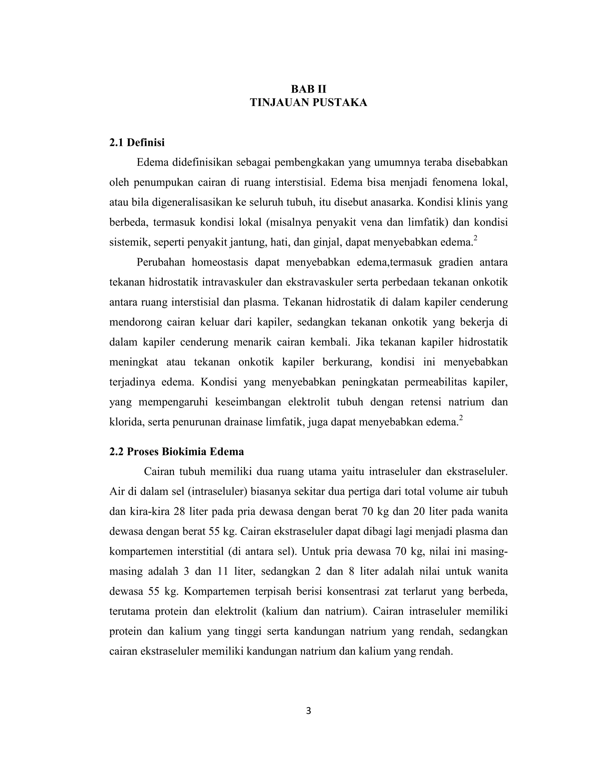 Referat edema muammar_cardiology | PDF