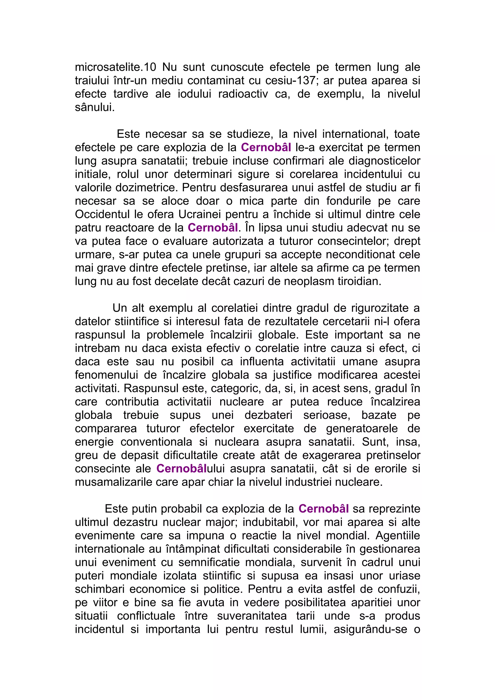 Radiatiile si energia nucleara | DOC