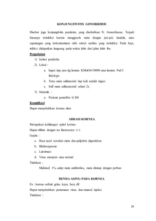 Referat kegawatdaruratan mata | DOCX