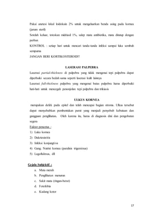 Referat kegawatdaruratan mata | DOCX