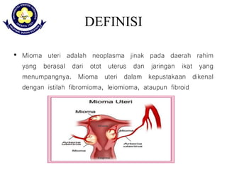 Referat mioma uteri | PPTX