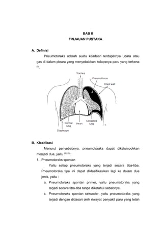 Referat pneumothorax | DOC