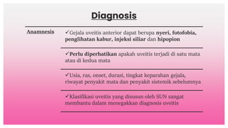 Referat Uveitis Anterior_Blok Mata tahun | PDF