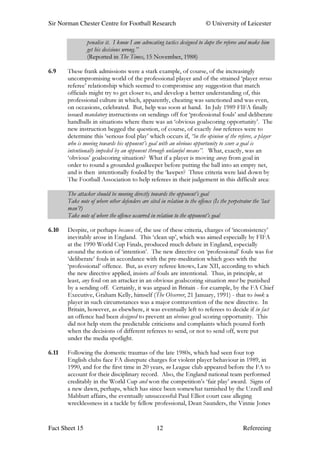 Refereeing fact sheet | PDF