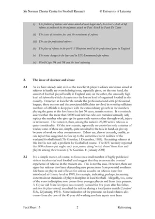 Refereeing fact sheet | PDF