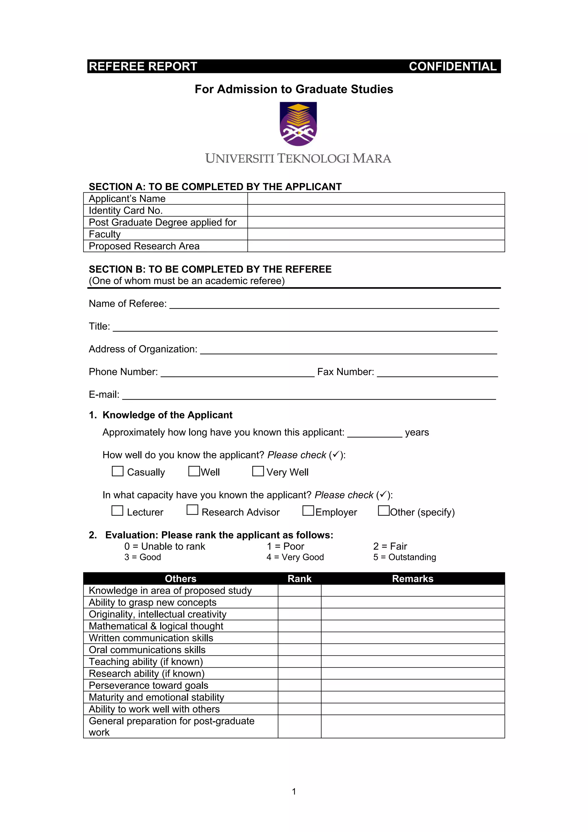 Referee letter | PDF