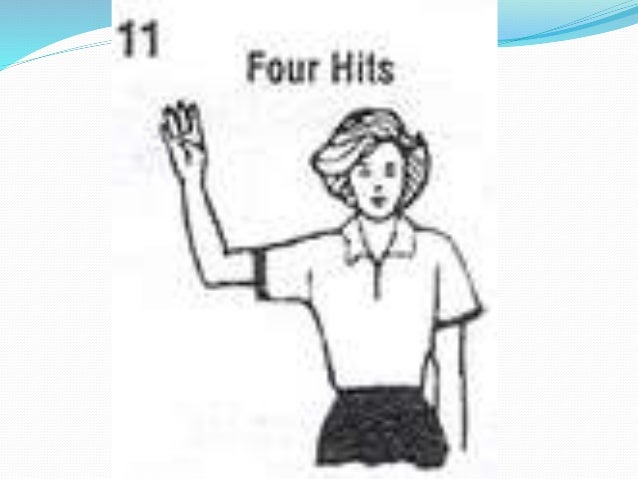 Referees Official Hand Signals for Volleyball Referees Official Hand Signals for Volleyball