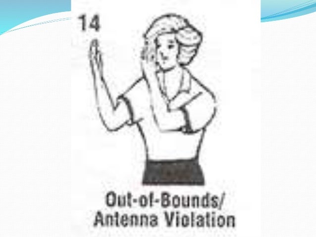 Referees Official Hand Signals for Volleyball Referees Official Hand Signals for Volleyball