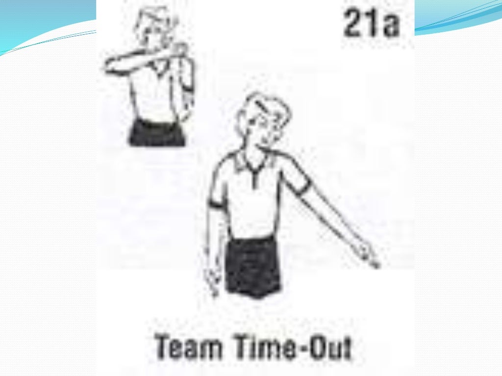 Referees Official Hand Signals for Volleyball Referees Official Hand Signals for Volleyball
