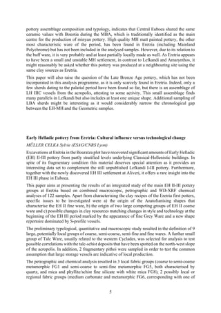 Pottery Prouction at Eretria | PDF