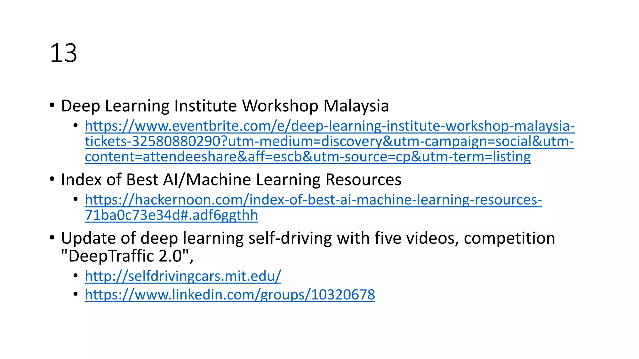 Best Deep Learning Post from LinkedIn Group | PPTX
