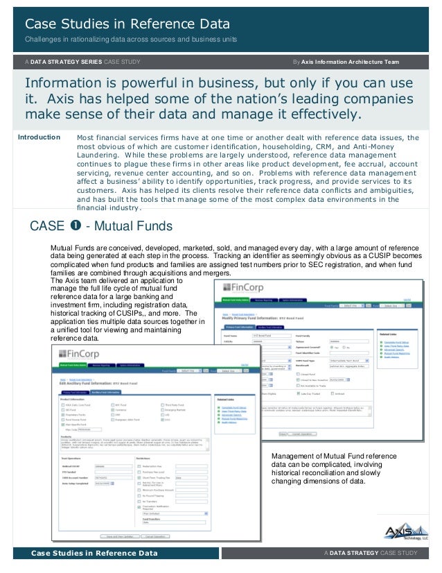 Reference Data Management