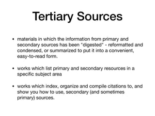 Basics of Information Sources in Reference Services | PDF