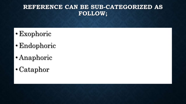 Reference types | PPTX