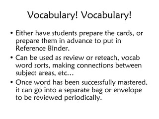 Reference Binders | PPT