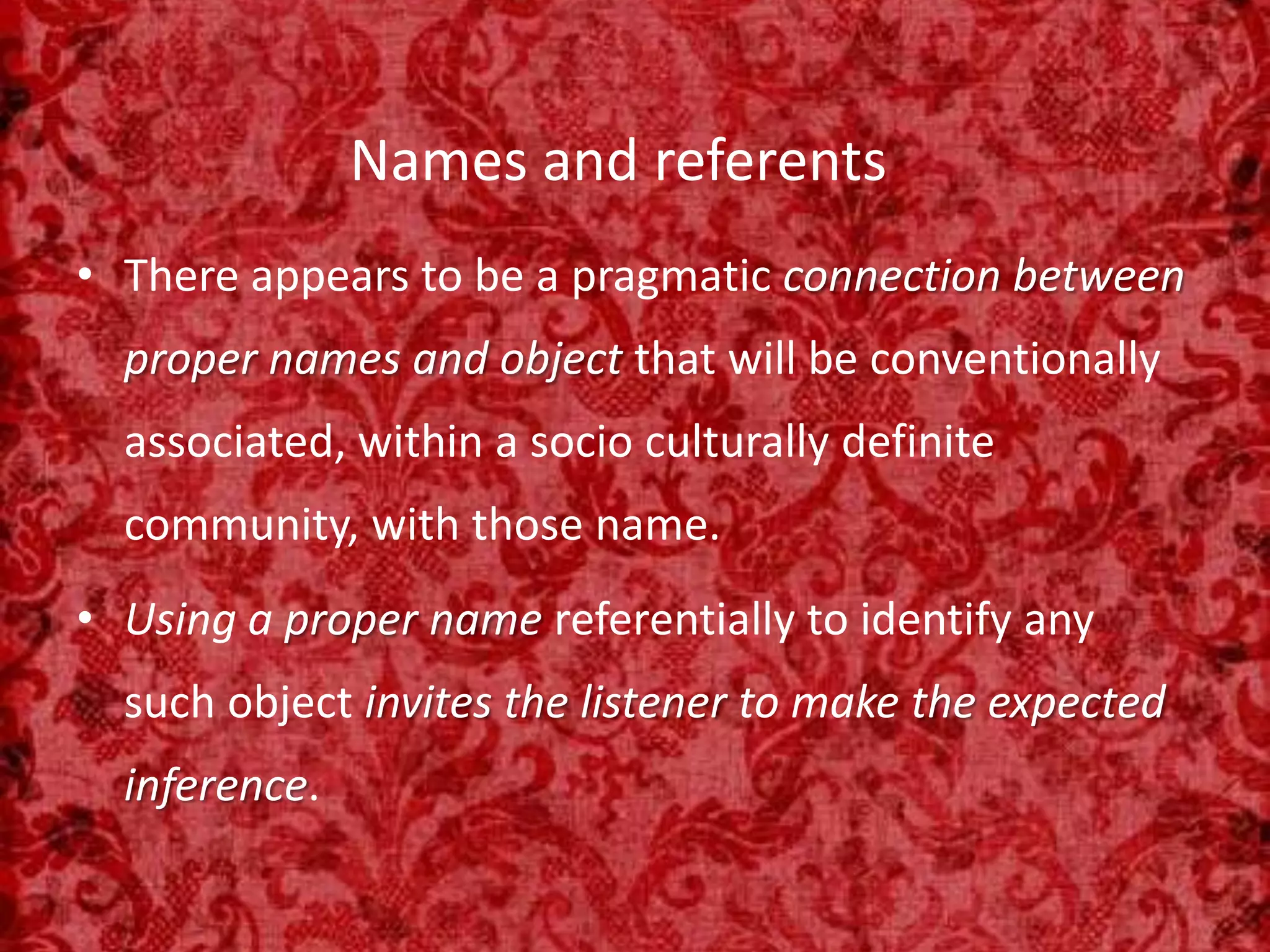 Reference and inference | PPTX