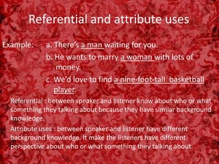 Reference and inference | PPTX