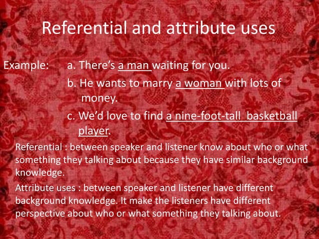 Reference and inference | PPTX