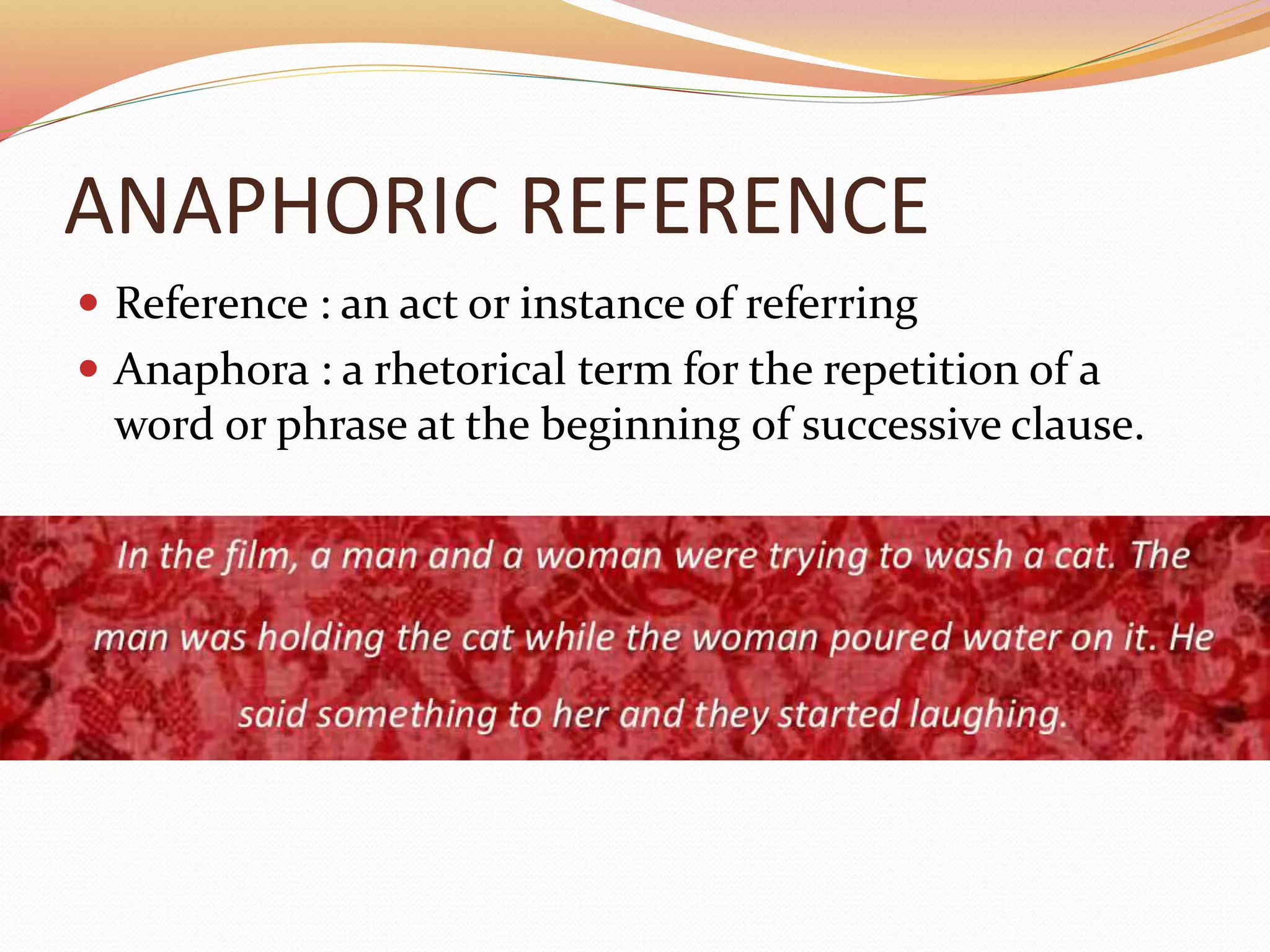 Reference and inference | PPT