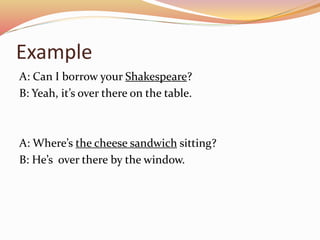 Reference and inference | PPT