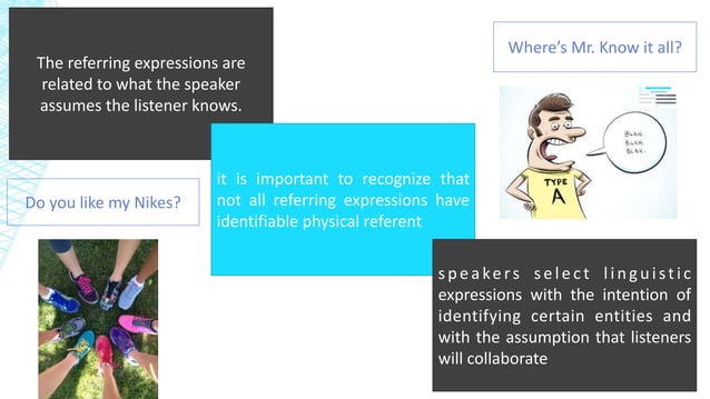 Reference and inference | PPT