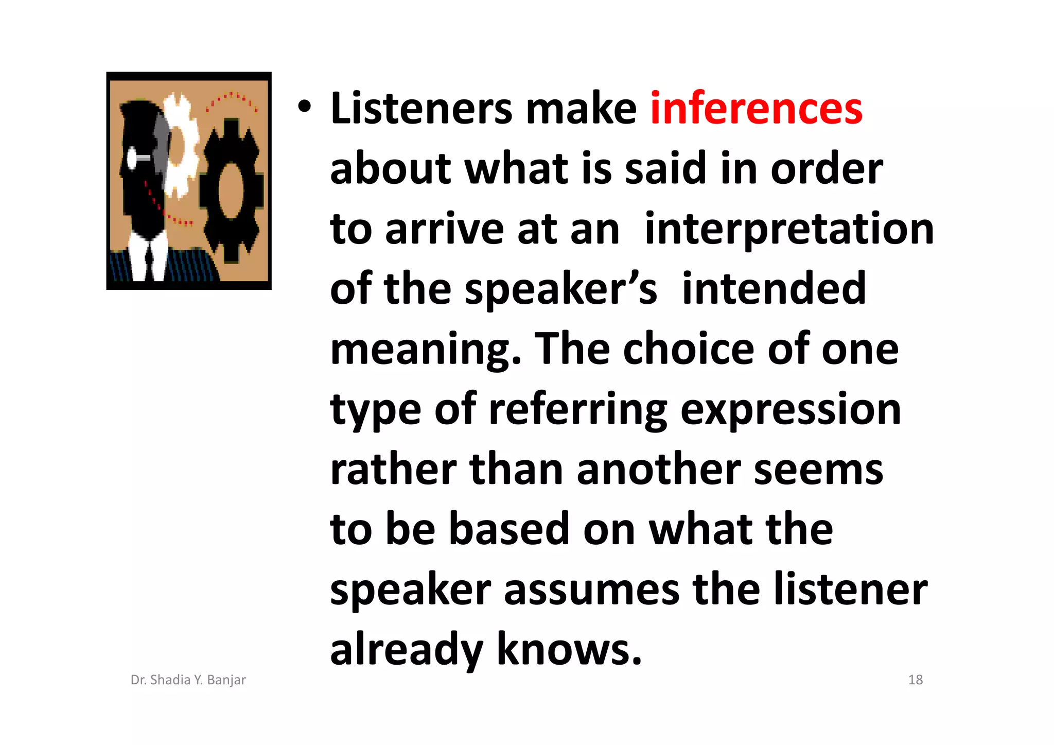 Reference And Inference By Dr.Shadia.Pptx