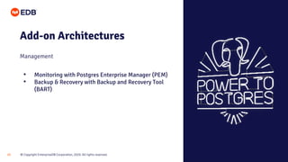 An overview of reference architectures for Postgres | PPT | Free Download