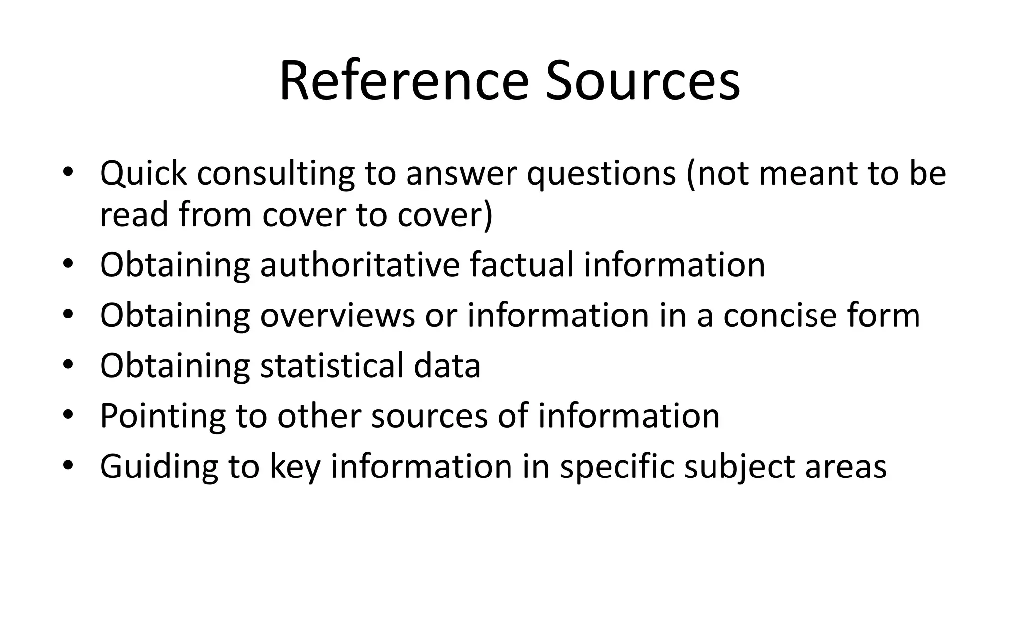 Reference books | PPTX