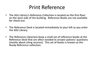 Reference books | PPTX