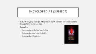 Reference books | PPTX