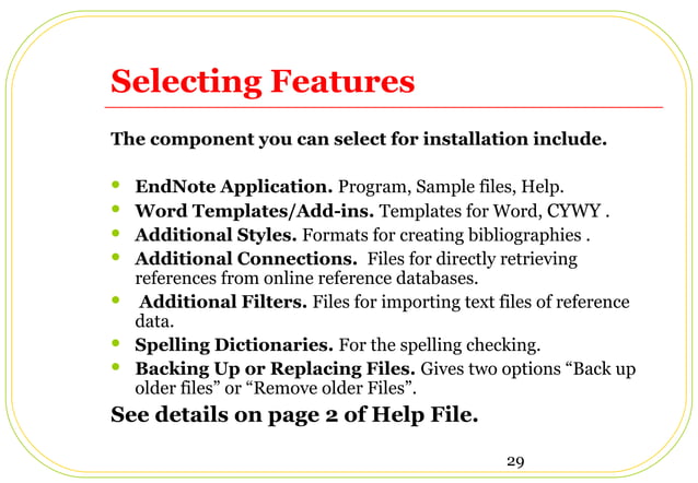Reference citation styles p | PPT