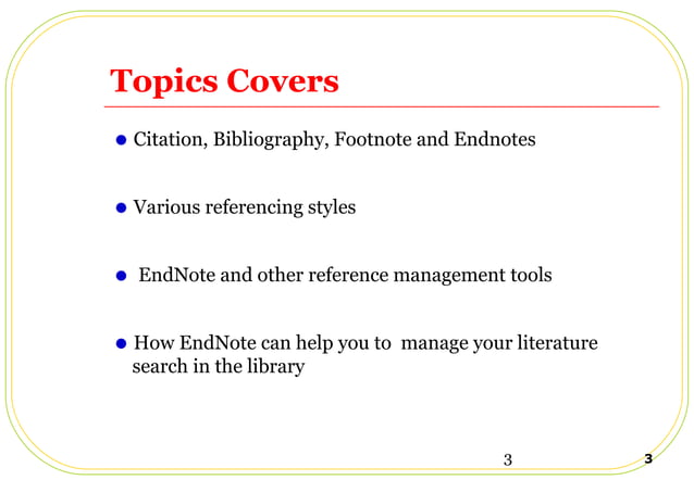 Reference citation styles p | PPT